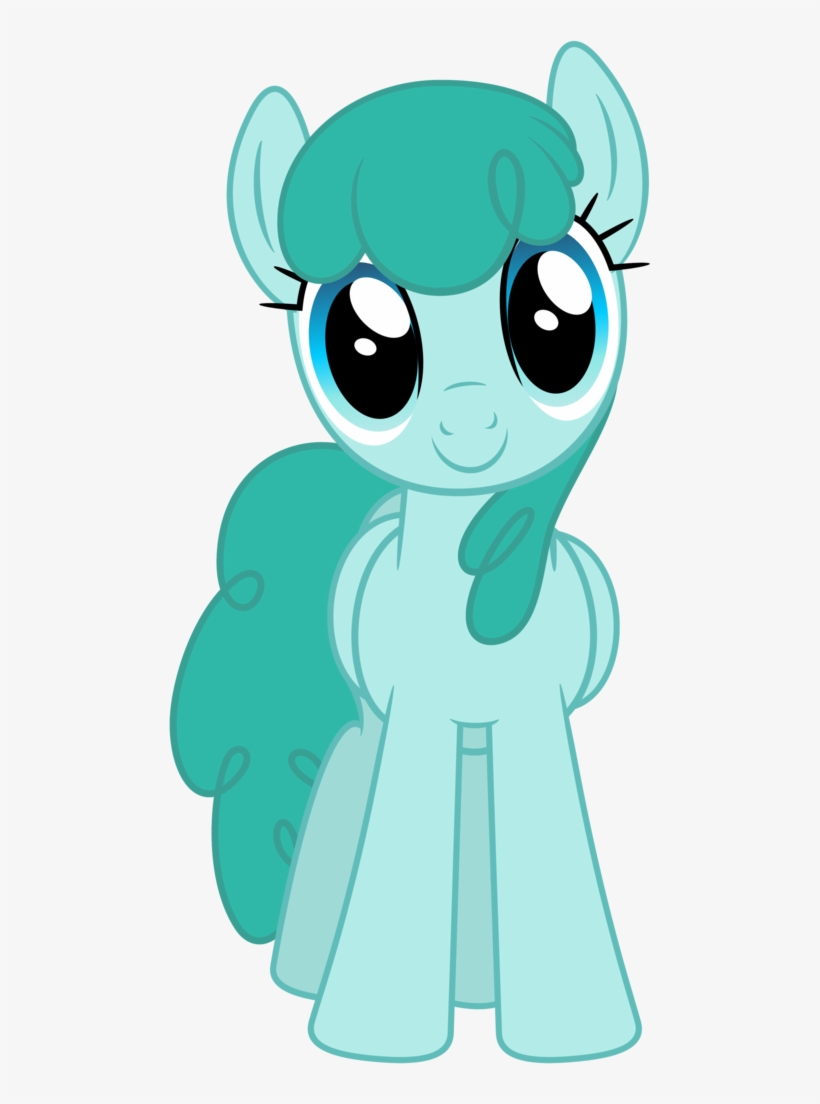 Bluemeganium, Cute, Head Tilt, Safe, Simple Background, - Mlp Sprinkle ...