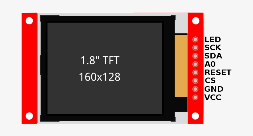 Pinagem Display Tft - Led-backlit Lcd Display Transparent PNG - 700x362 ...