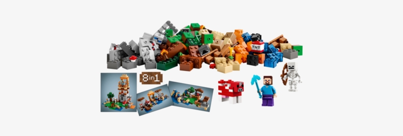 Lego Minecraft Crafting Box - Lego Minecraft Creative Adventures ...