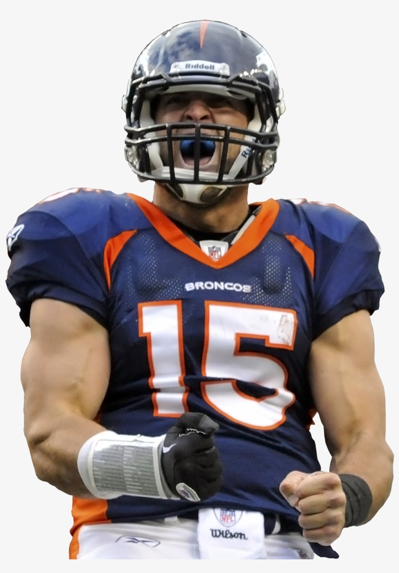 American Football Png - Tim Tebow Broncos Transparent PNG - 1407x1946 ...