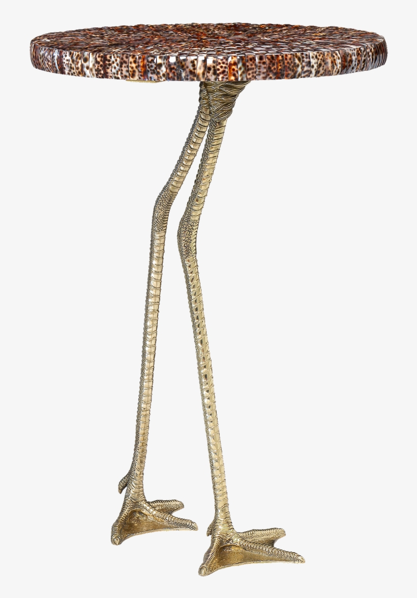 Flamingo Chairside Table - Flamingo Side Table Transparent PNG ...