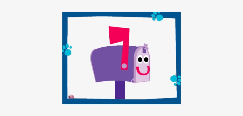 Blue's Clues - Blues Clues Characters Mailbox Transparent PNG - 400x313 ...