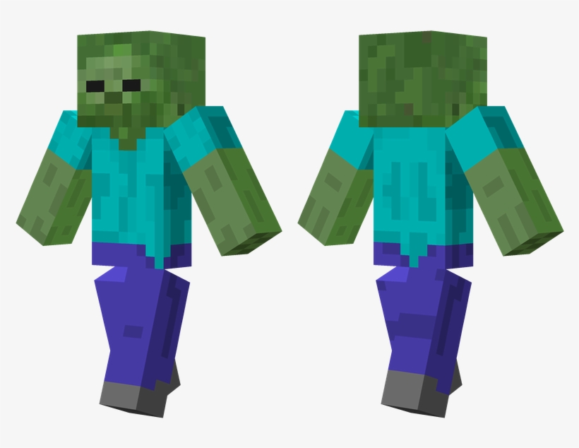 Zombie - Minecraft Zombie Hd Skin Transparent PNG - 804x576 - Free ...