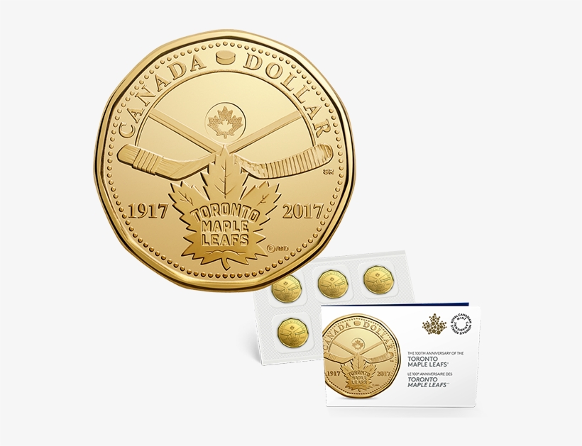 Toronto Maple Leaf Loonie 2017 Transparent PNG - 570x570 - Free ...