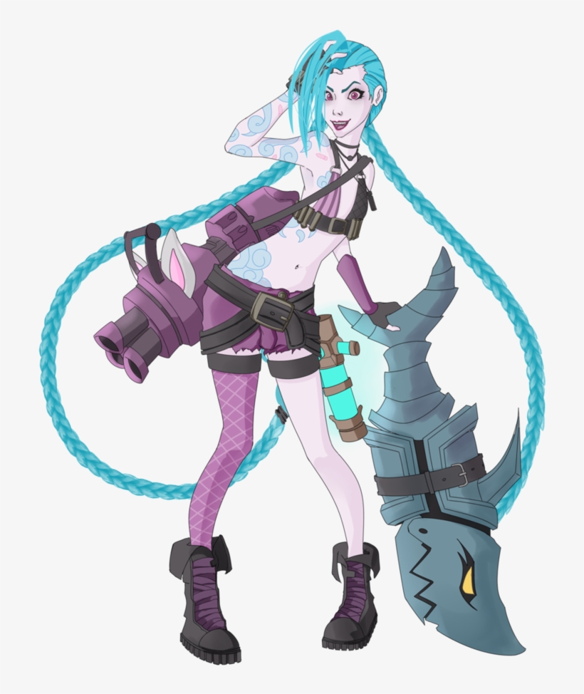 Jinx Png Image - League Of Legends Jinx Png Transparent PNG - 853x937 ...