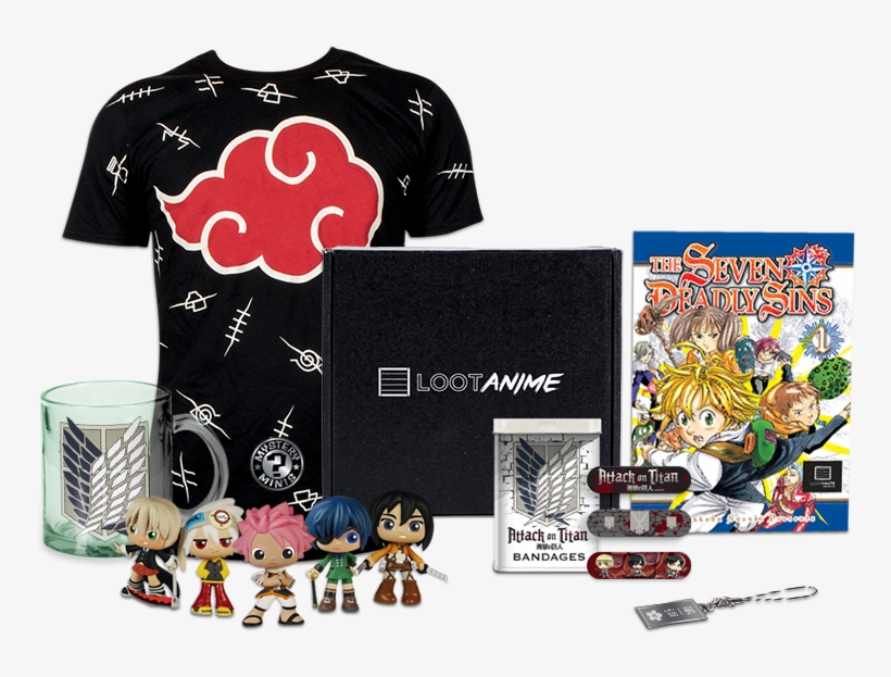 Hero-product V2 - - All Loot Anime Crates Transparent PNG - 765x554 ...