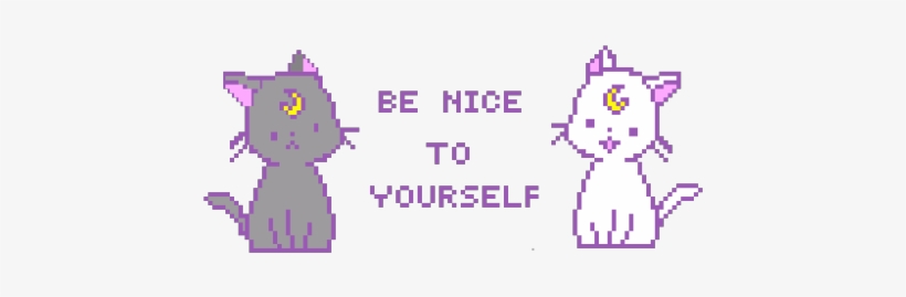 Be Nice To Yourself - Cartoon Transparent PNG - 500x281 - Free Download ...