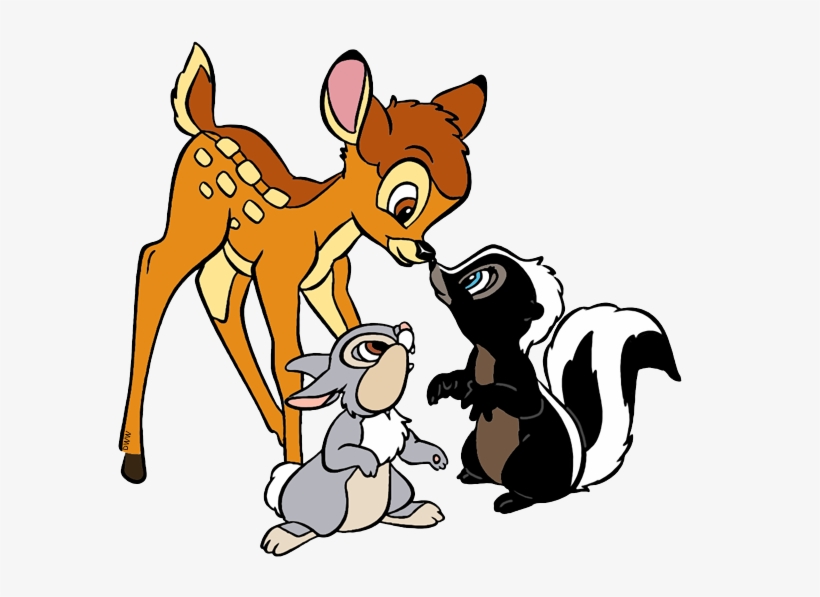 Thumper Png Transparent Image - Bambi Thumper Flower Clipart ...