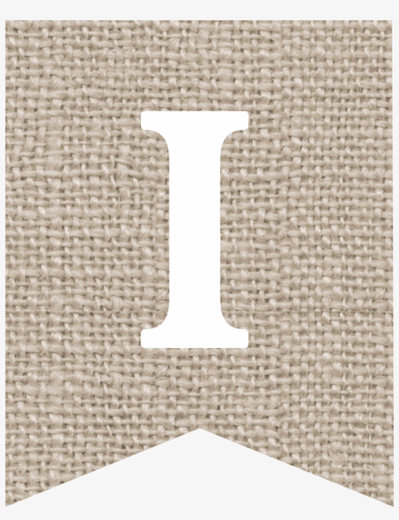 Burlap Banner Printable Alphabet- I - Coming Soon Pregnancy ...