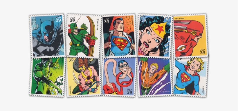 Westminster Collection Release Dc Comics Boxed Stamps - Dc Comics Super ...