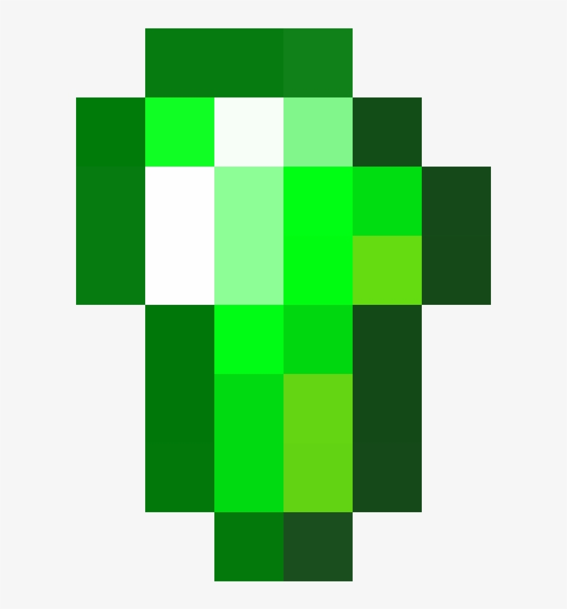 Minecraft Emerald Transparent