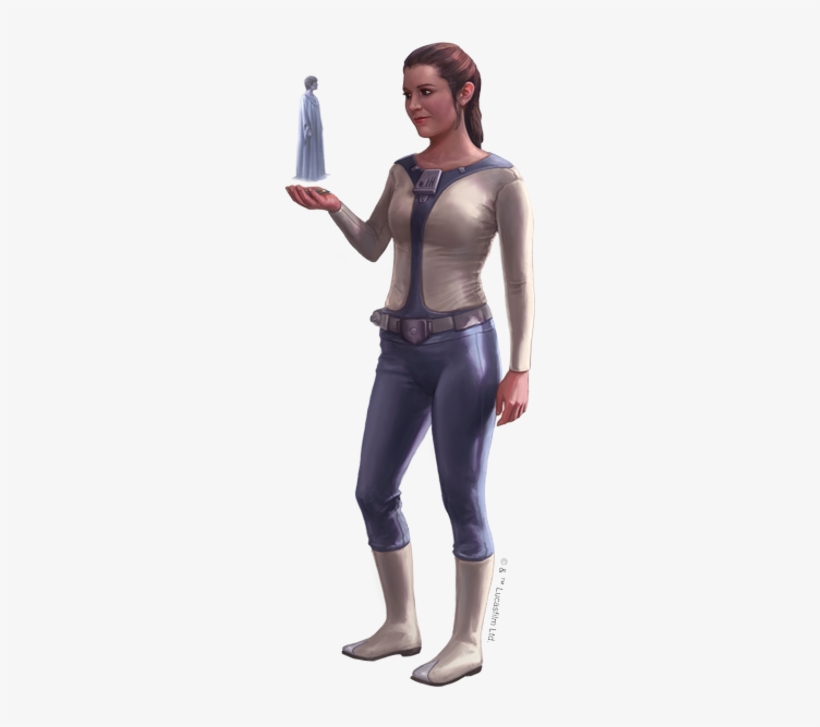 Leia Organa (1) - Leia Organa Rebels Transparent PNG - 327x719 - Free ...