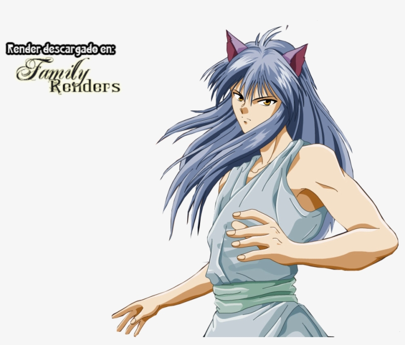 Anime Family Renders Png Yoko Kurama - Kurama Yu Yu Hakusho Png ...