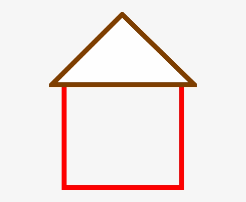Outline Of A House Shape
