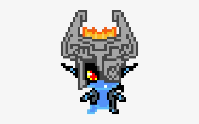 Kawaiisicle Midna - Midna Pixel Art Transparent PNG - 450x610 - Free ...