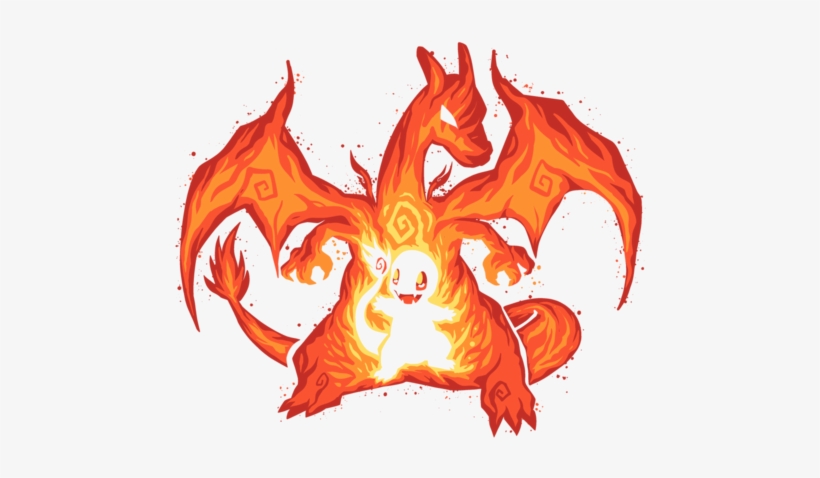 Fire Dragon Within - Illustration Transparent PNG - 571x495 - Free ...