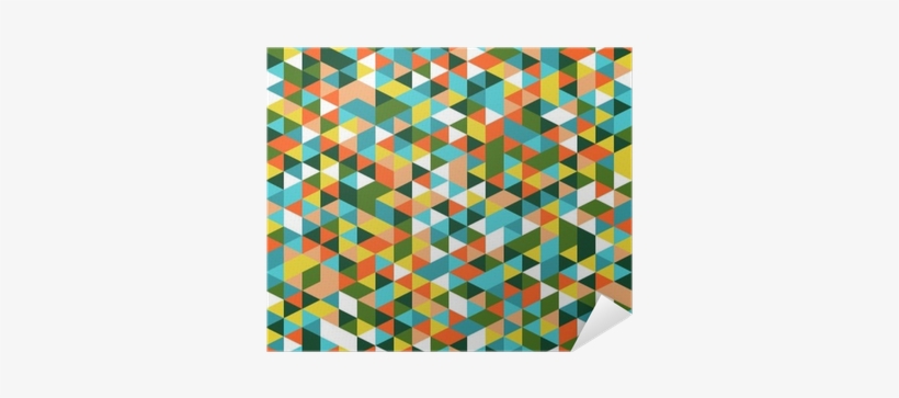 Retro Style Triangle Pattern - Triangle Transparent PNG - 400x400 ...