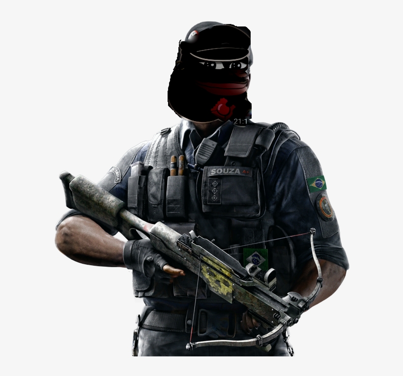 A Quick Thought - Capitao Rainbow Six Siege Transparent PNG - 830x710 ...