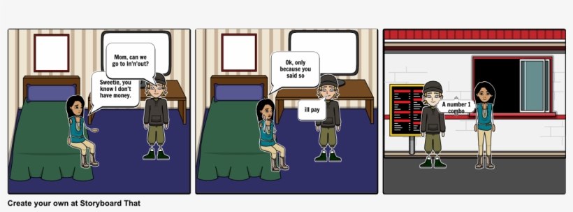 In N Out Pathos - Cartoon Transparent PNG - 1164x385 - Free Download on ...