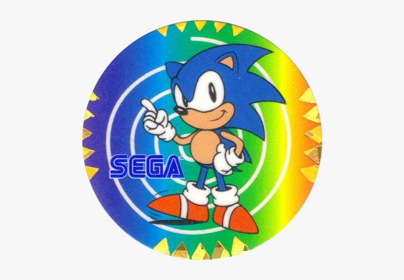 #2 Sonic The Hedgehog - Sonic The Hedgehog Pogs Transparent PNG ...