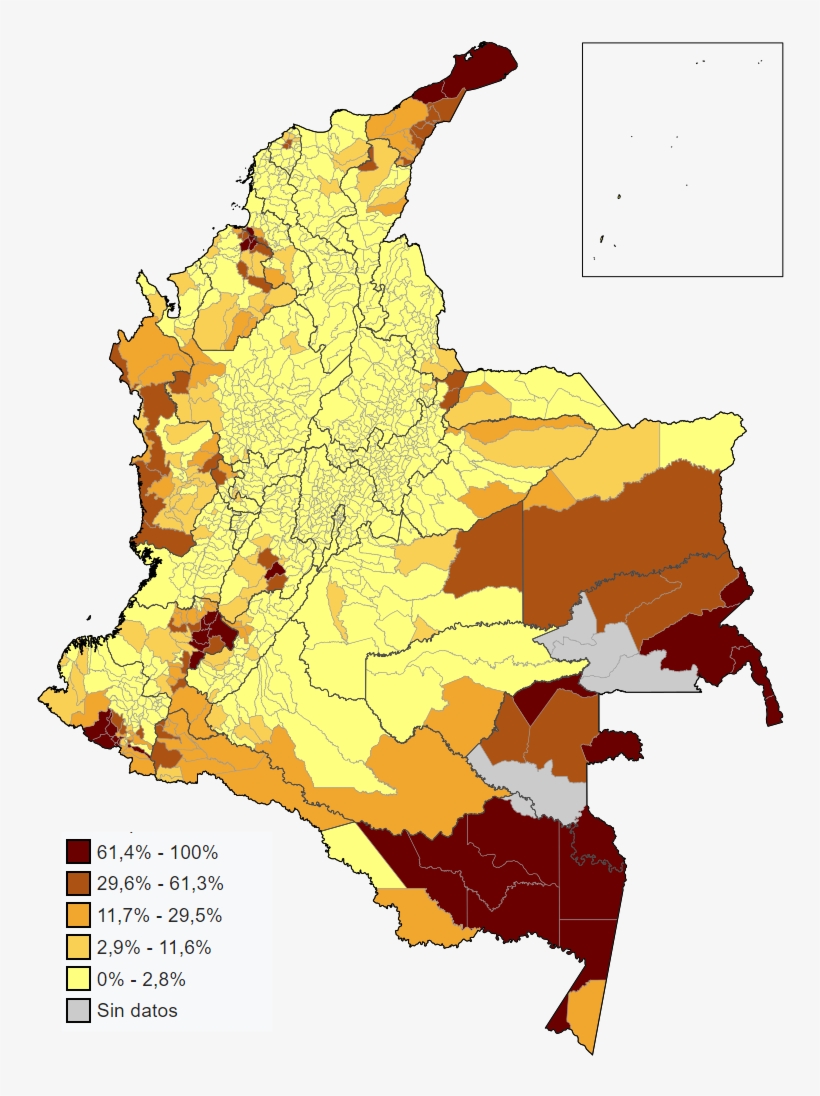 Indigenous Population Of Colombia By Municipality - Indigenous People ...