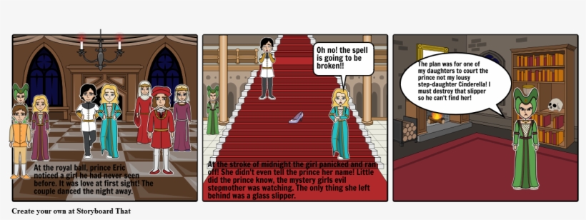 Download Cinderella - Storyboard - HD Transparent PNG - NicePNG.com