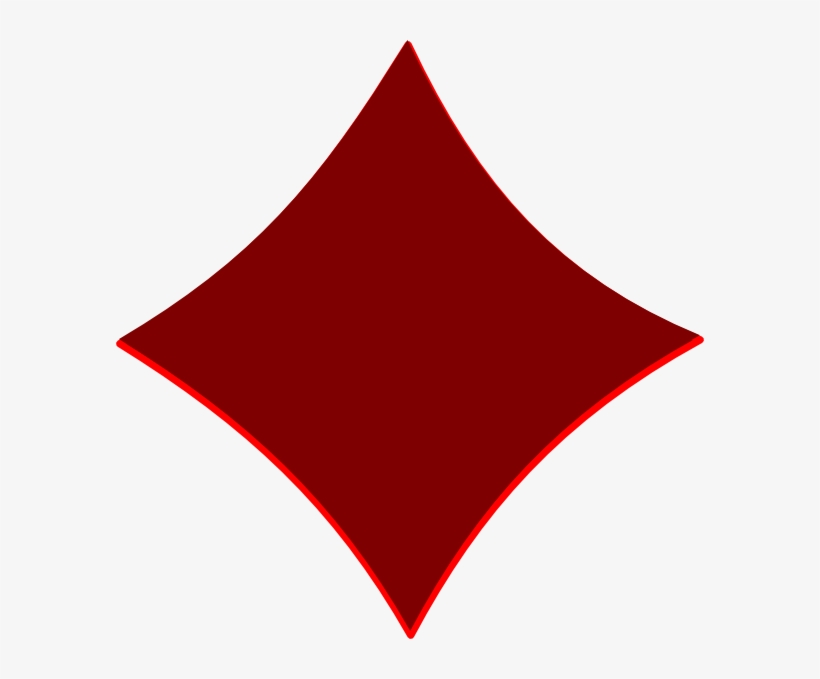 This Free Clipart Png Design Of Maroon Diamond Clipart Transparent PNG ...