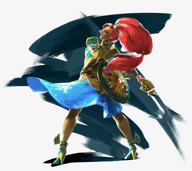 Exp Podcast - Breath Of The Wild Urbosa Transparent PNG - 1227x1030 ...