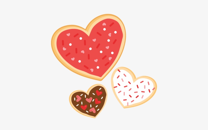 Cookies Clipart Colorful Cookie - Valentine's Day Cookies Clip Art ...