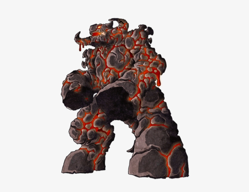 Fire Golem Transparent - Fire Golem Png Transparent PNG - 480x640 ...
