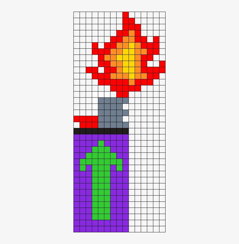 Lighter With Flame Perler Bead Pattern / Bead Sprite - Lighter Perler ...