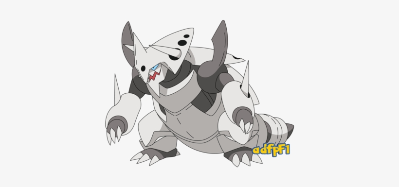 306 Mega-aggron By Adfpf1 - Trends International Wall Poster Pokémon ...