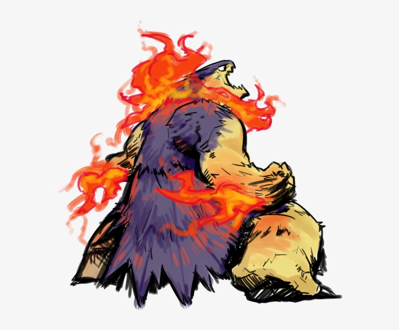 Realistic Typhlosion