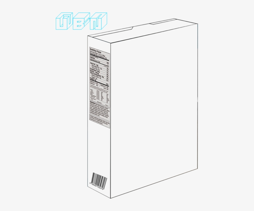 Share This Image Transparent Blank Cereal Box Transparent PNG 