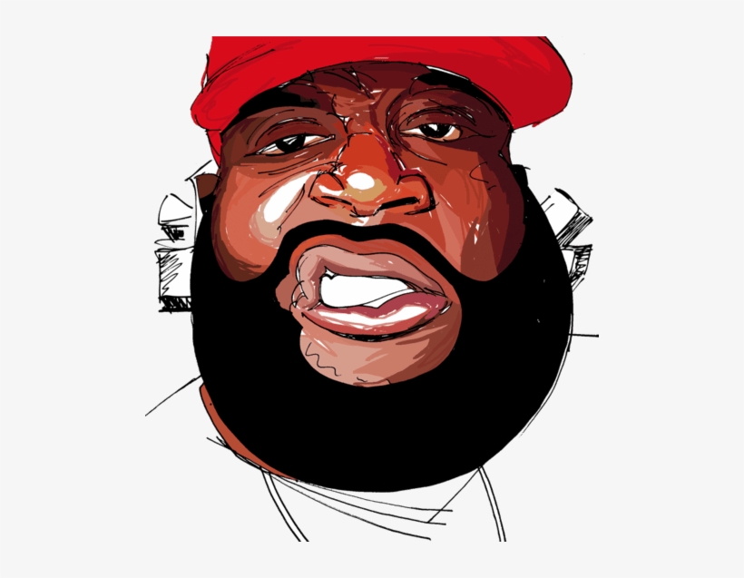 Banner Library Stock Ms Drawing Rick Ross - Rick Ross Cartoon ...