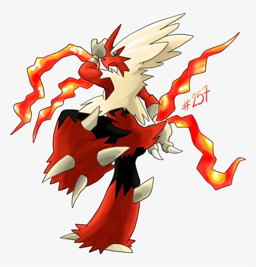 Mega Blaziken - - - Braségali Png Transparent PNG - 800x800 - Free ...