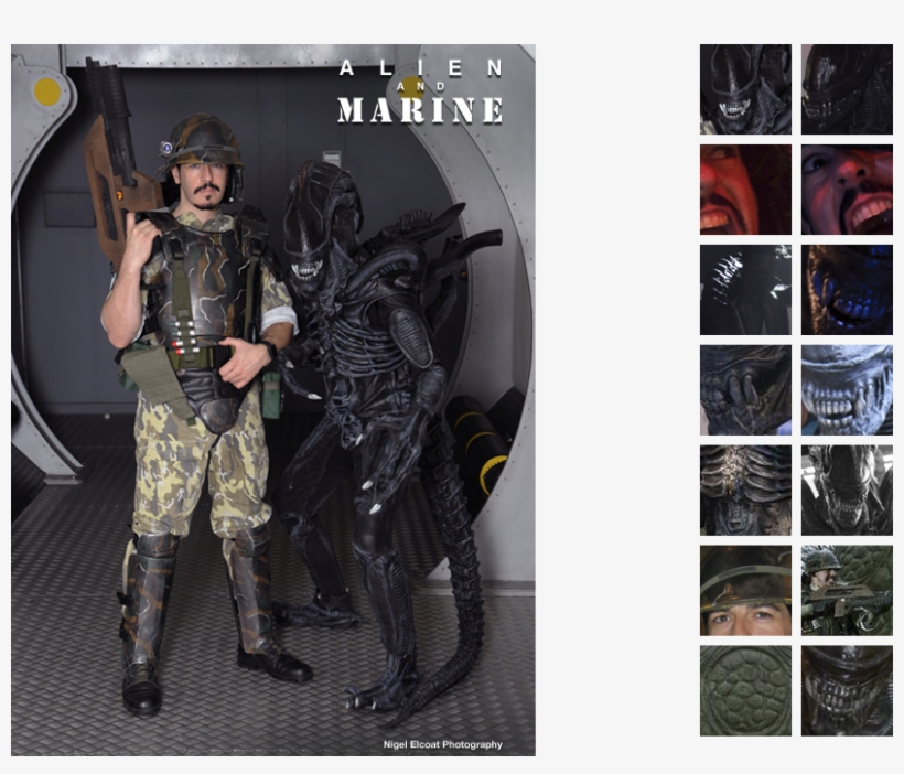These Two Characters Are Best Together, The Uscm Marine - Aliens Uscm ...