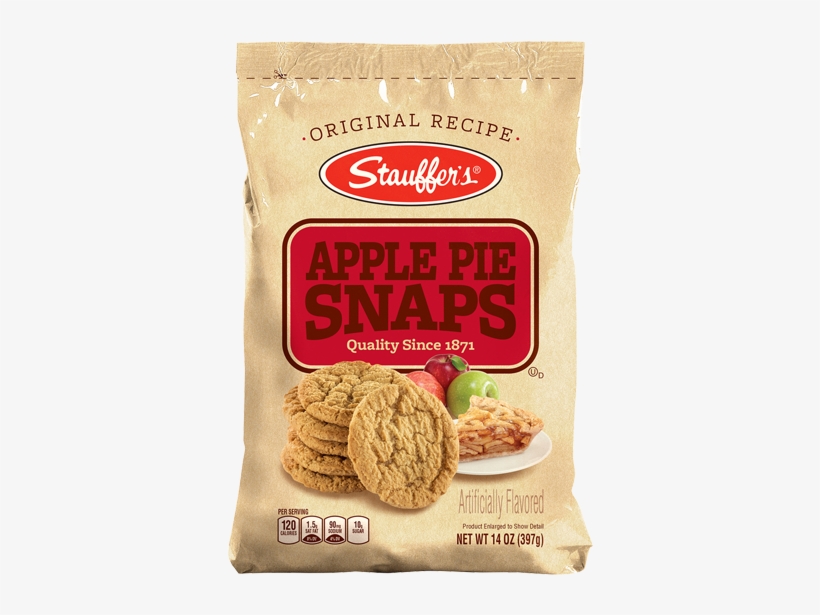 Stauffer's Apple Pie Snaps Transparent PNG - 425x554 - Free Download on ...