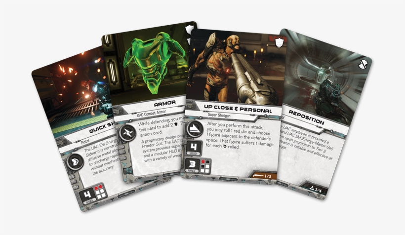 Doom Cards - Doom The Board Game 2016 Transparent PNG - 700x396 - Free ...