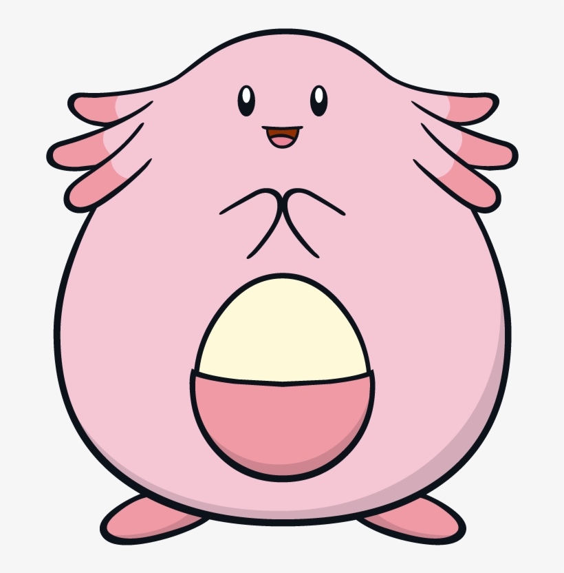 Chansey Pokemon Character Vector Art - Pokemon Chansey Transparent PNG ...