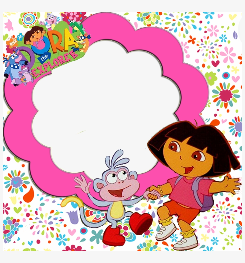 Dora The Explorer Photo Frame Allframes5 Org - Moldura Dora Aventureira ...