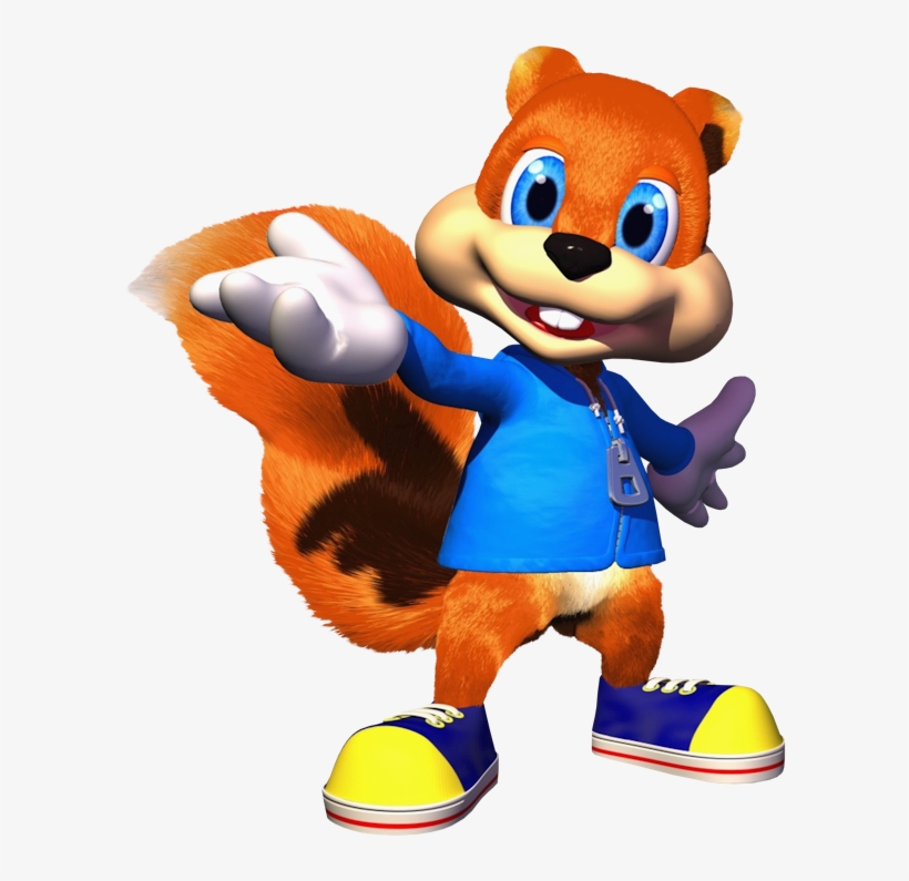 Conker The Squirrel - Conker's Bad Fur Day Icon Transparent PNG ...