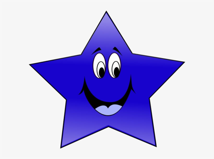 Blue Star Clip Art