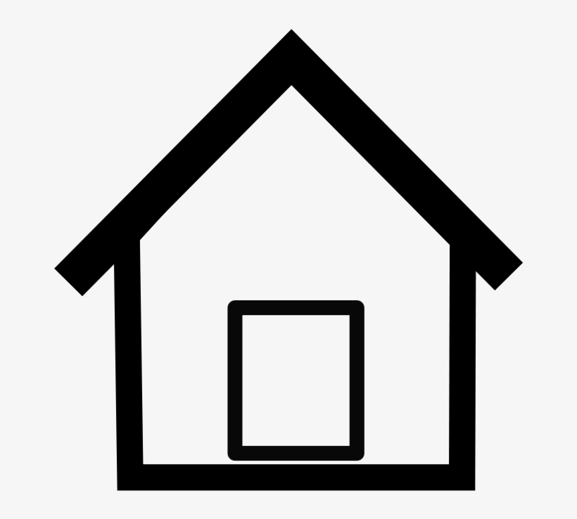 Simple-home Free Vector - Simple Home Icon Transparent PNG - 668x658 ...