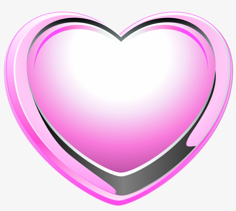 Clipart - Pink Heart Logo Png Transparent PNG - 2400x2400 - Free ...