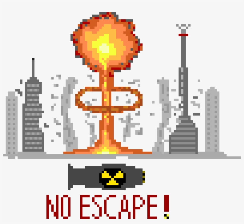 Download Nuke Explosion Png Banner Free Download - Nuclear Bomb Pixel ...