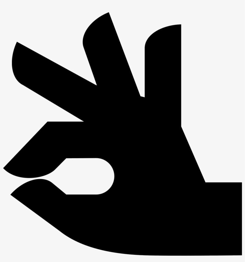 Ok Hand Icon Png