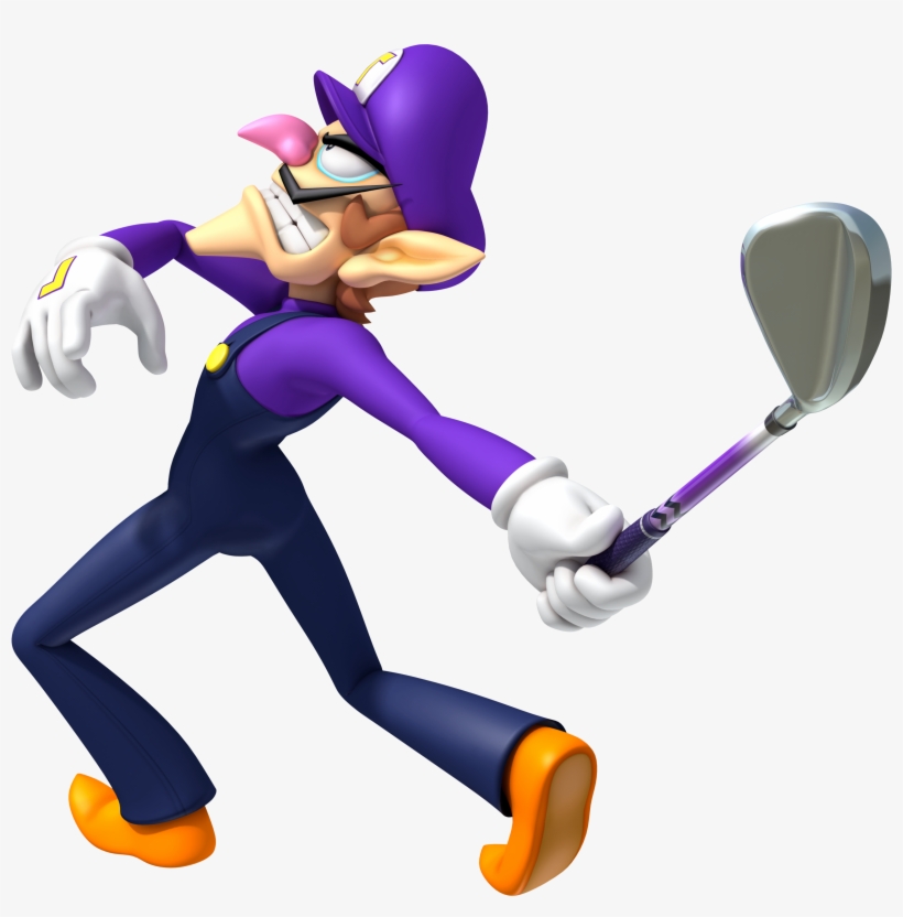 View All Images - Mario Golf Waluigi Transparent PNG - 3142x3038 - Free ...