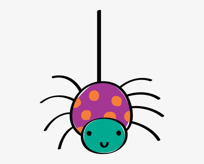 Cute Spider Png Hd - Cute Spider Clipart Transparent PNG - 500x579 ...