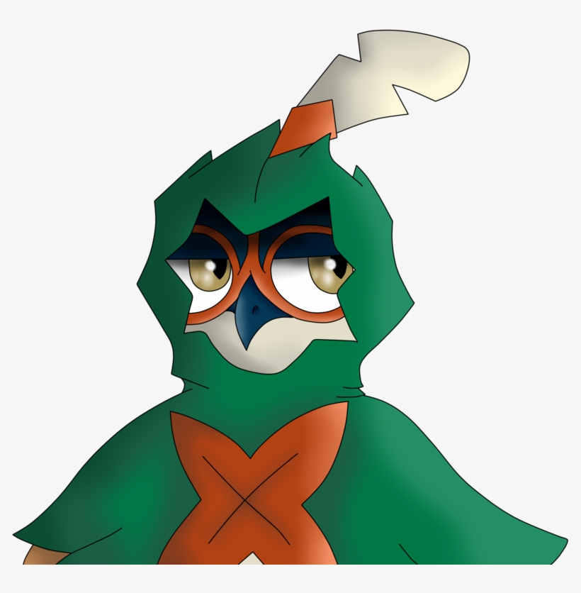 Decidueye By Maveh - Decidueye Profile Transparent PNG - 1024x768 ...
